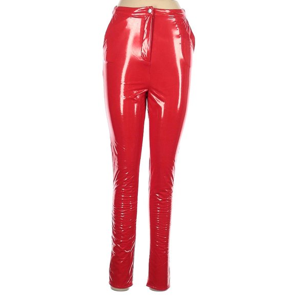 Public Desire | Pants & Jumpsuits | Hot Item High Waist Skinny Vinyl ...